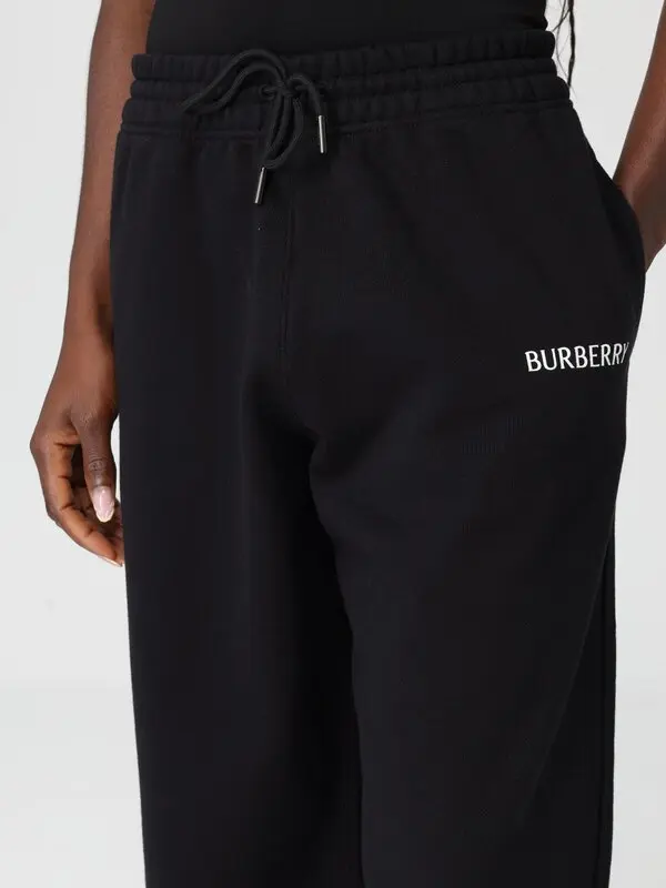 Burberry Wide Leg Drawstring Sweatpants