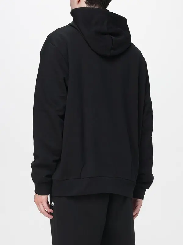 Lacoste Zip-up Hoodie - Black