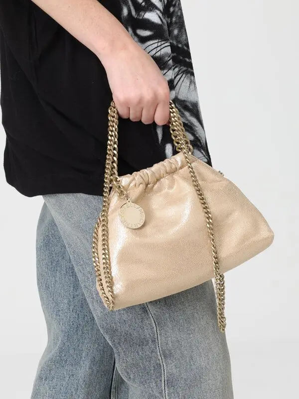 Stella McCartney Mini Bag With Chain Strap - Gold