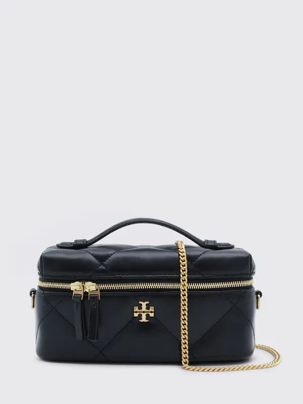 Tory Burch Quilted Leather Mini Bag - Black