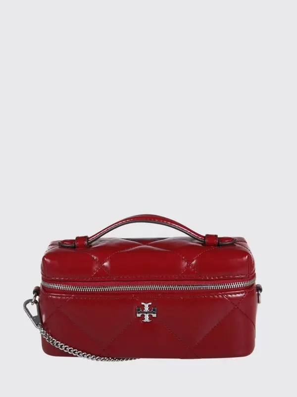 Tory Burch Quilted Leather Mini Bag - Red