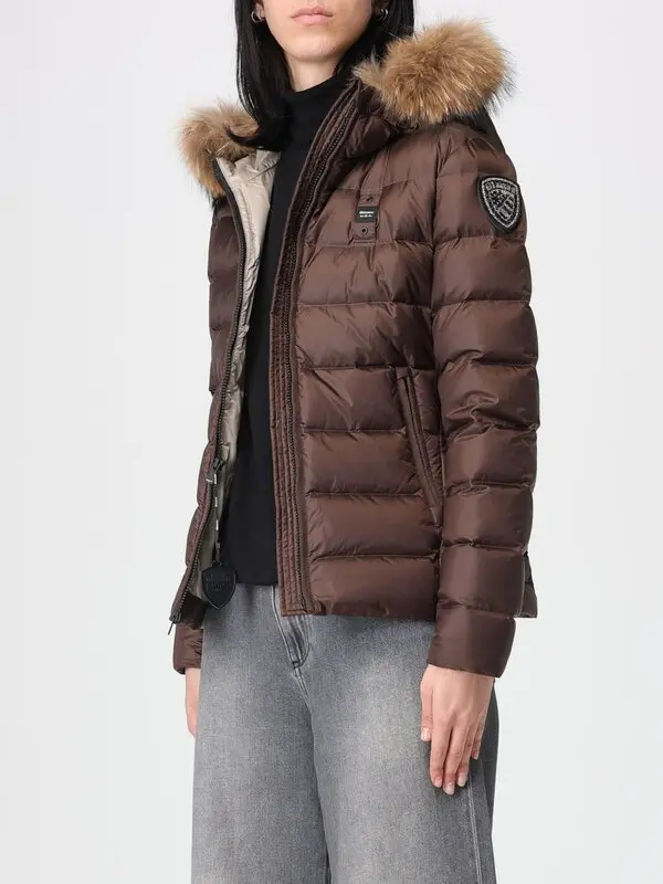 BLAUER. Quilted Jacket - Brown