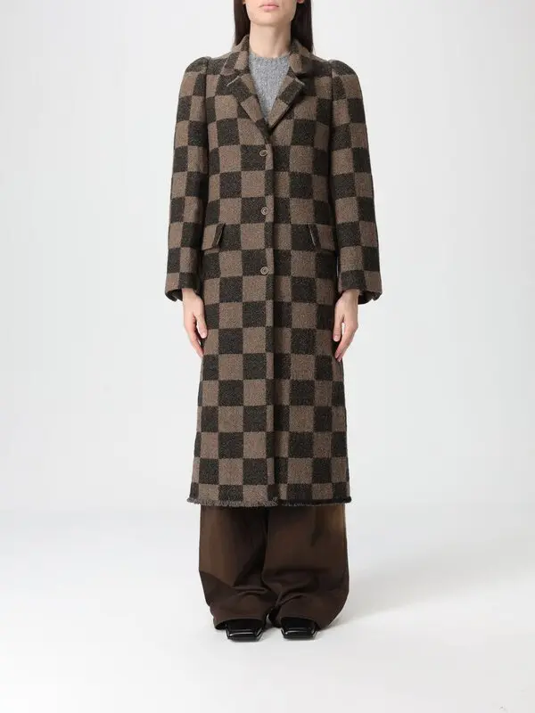 UMA WANG Checked Coat