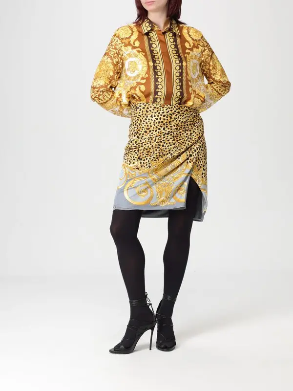 Versace Printed Skirt