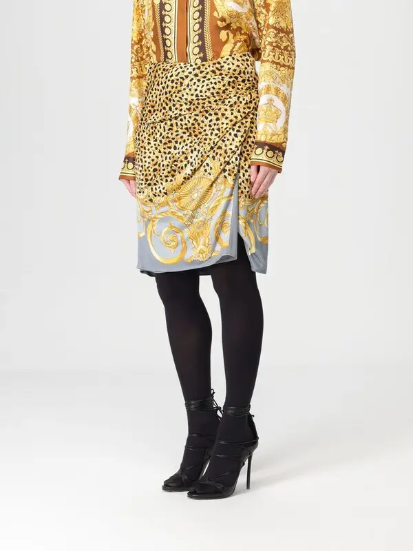 Versace Printed Skirt