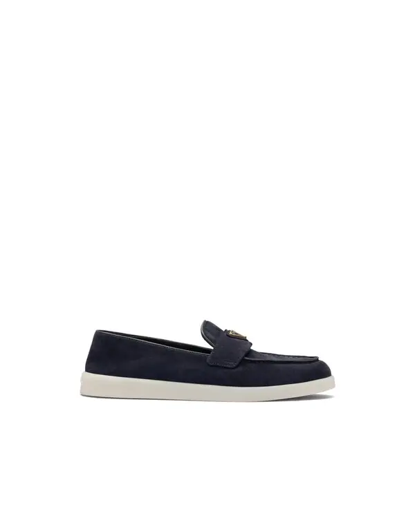 Prada Suede Loafers