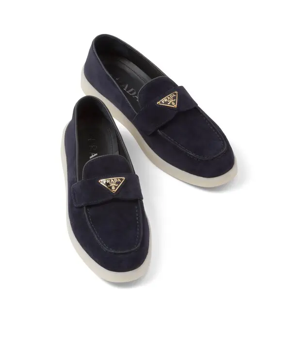 Prada Suede Loafers
