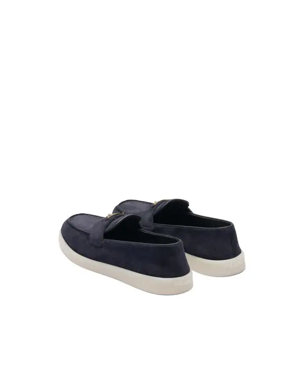 Prada Suede Loafers
