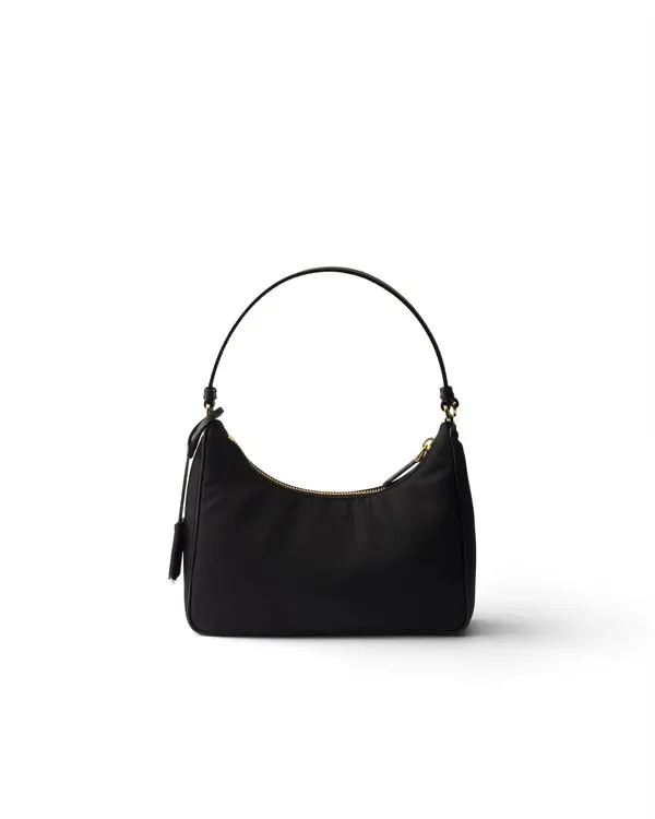 Prada Re-edition 2005 Re-nylon And Saffiano Mini Bag - Black