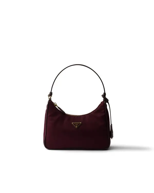 Prada Re-edition 2005 Re-nylon And Saffiano Mini Bag - Red