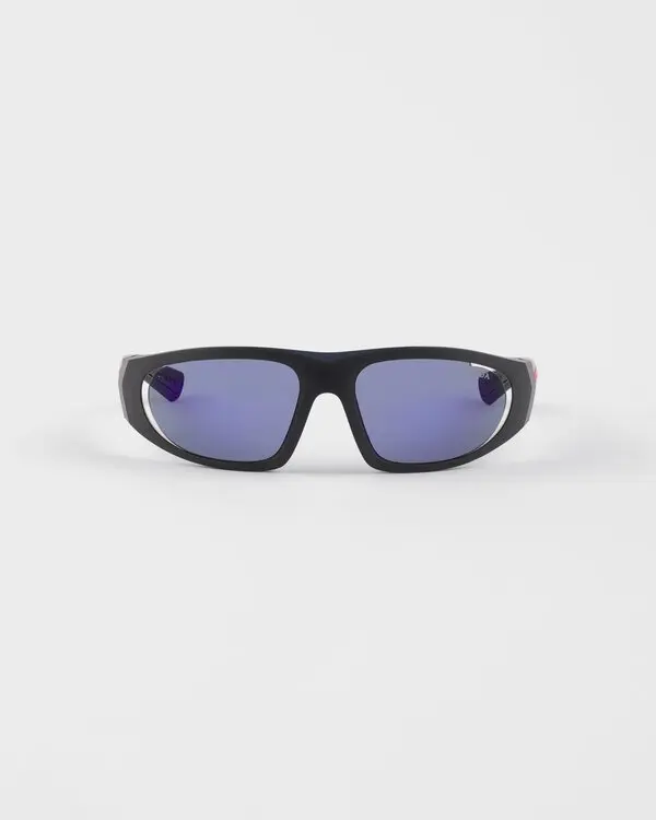 Prada Linea Rossa Active Sunglasses - Blue Lenses/purple