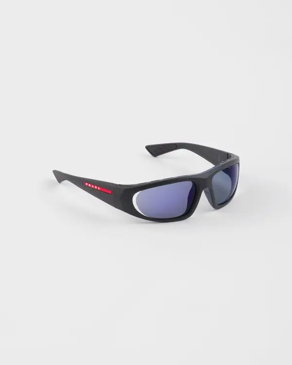 Prada Linea Rossa Active Sunglasses - Blue Lenses/purple