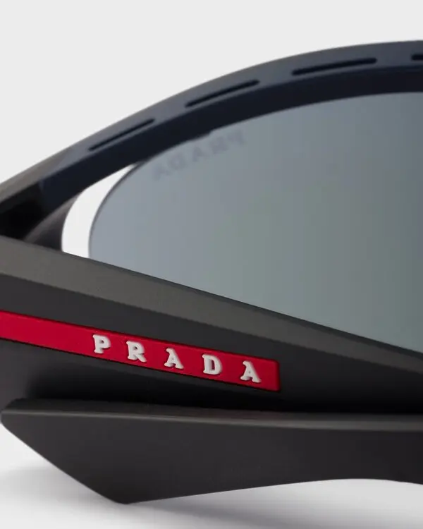 Prada Linea Rossa Active Sunglasses - Blue Lenses/purple