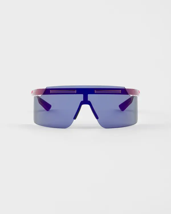 Prada Linea Rossa Active Sunglasses - Blue Lenses/purple