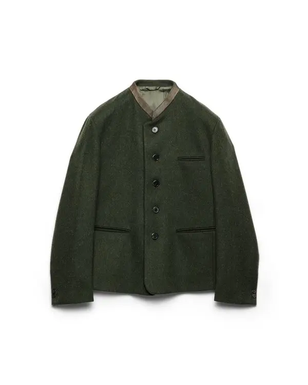 Prada Single-breasted Wool Jacket
