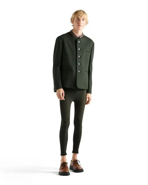 Prada Single-breasted Wool Jacket