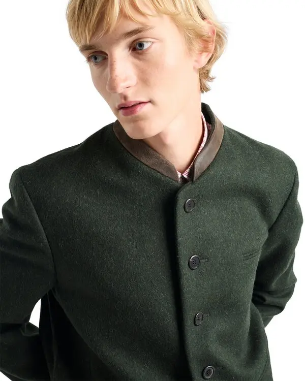 Prada Single-breasted Wool Jacket