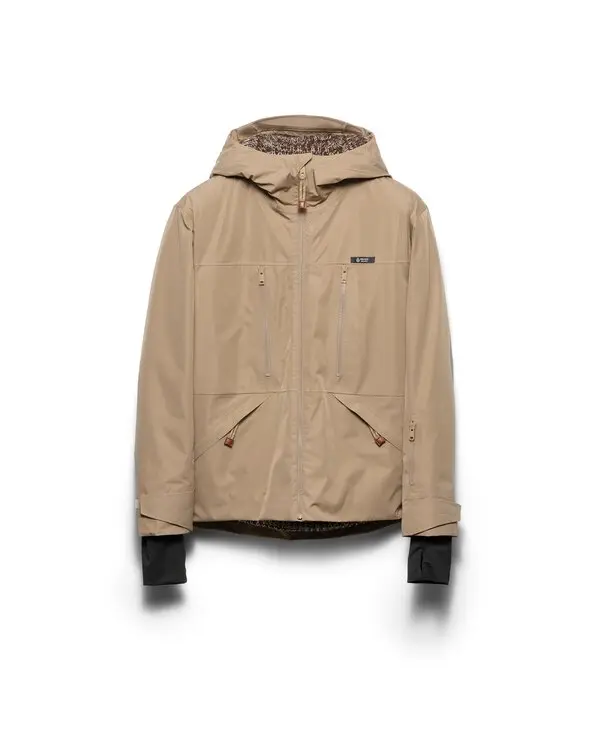Prada Technical Fabric Jacket - Neutral
