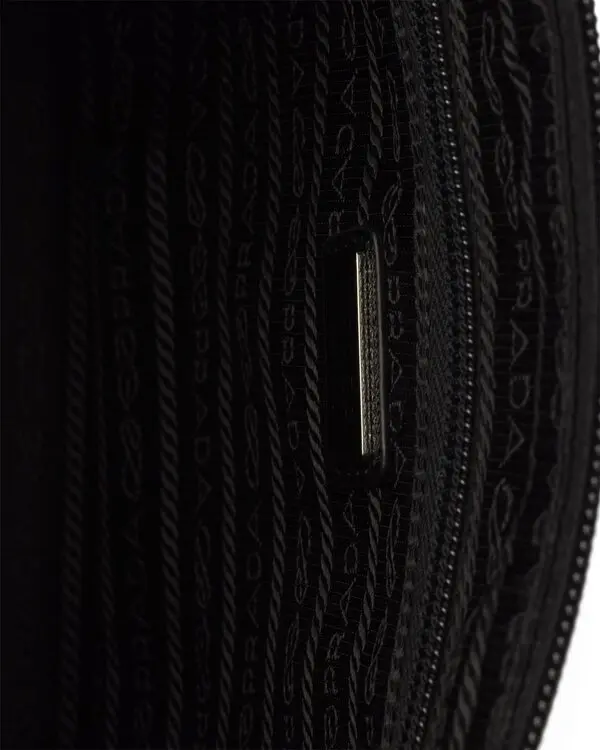 Prada Re-nylon And Saffiano Leather Necessaire - Brown