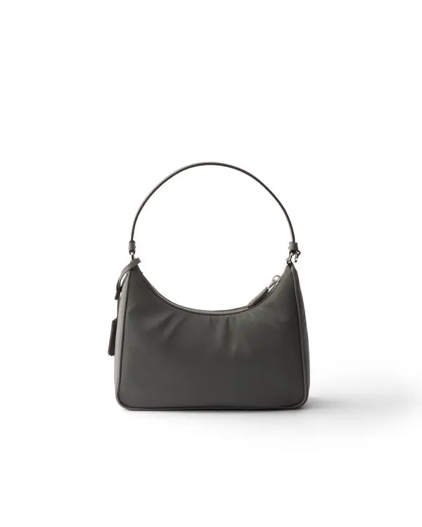 Prada Re-edition 2005 Re-nylon And Saffiano Mini Bag - Grey