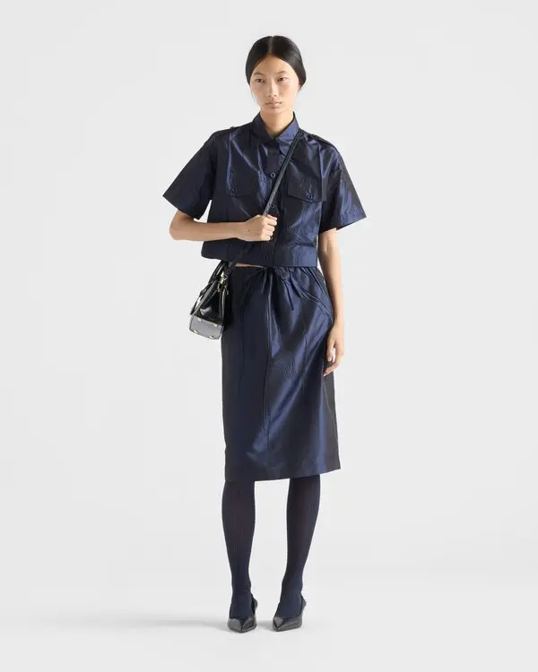 Prada Taffeta Midi-skirt