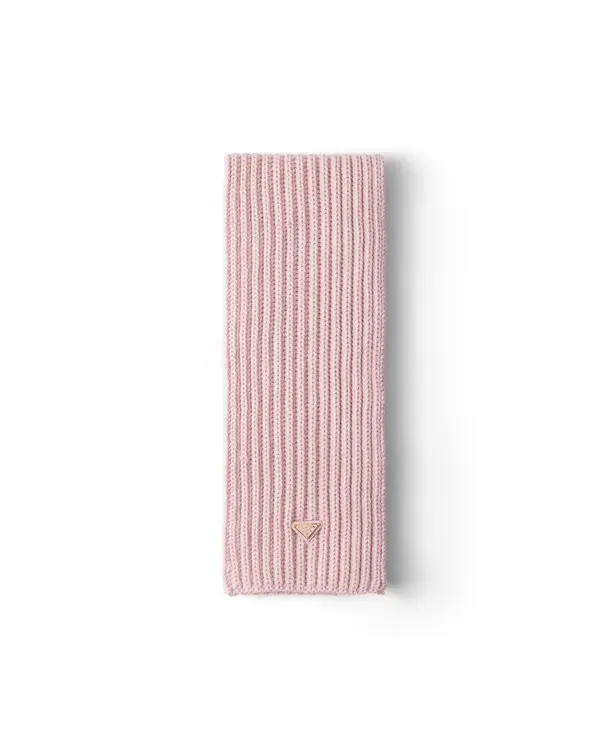 Prada Wool Scarf - Pink