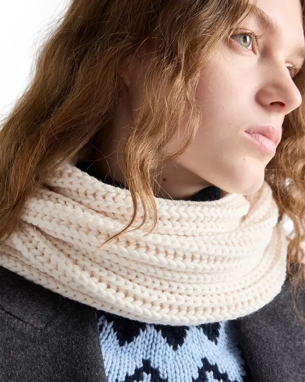 Prada Wool Scarf - Neutral