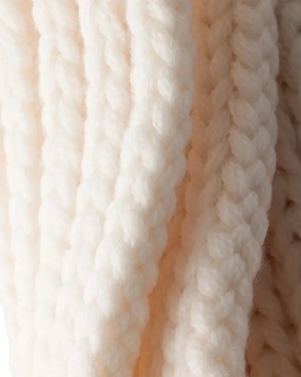 Prada Wool Scarf - Neutral