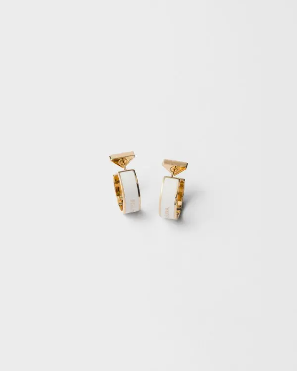 Prada Metal Earrings