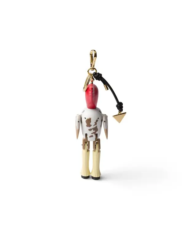 Prada Animal Key Ring Charm