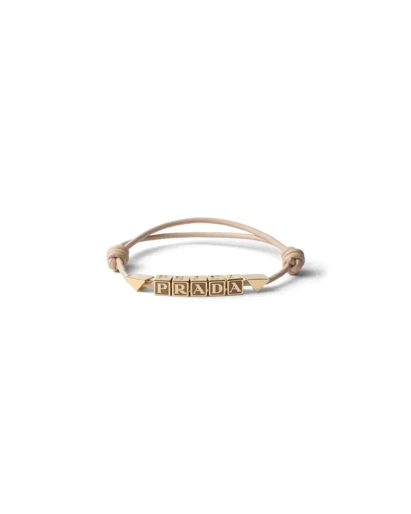 Prada Nappa Leather Bracelet - Pink