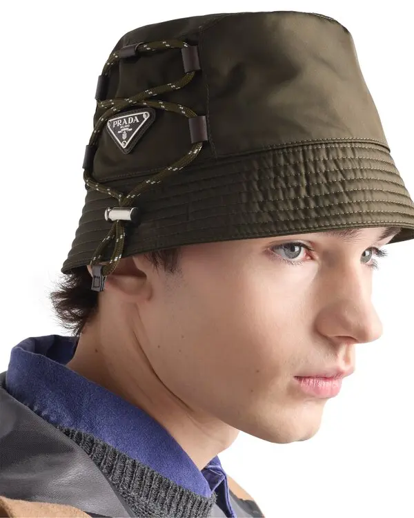 Prada Re-nylon Bucket Hat - Green