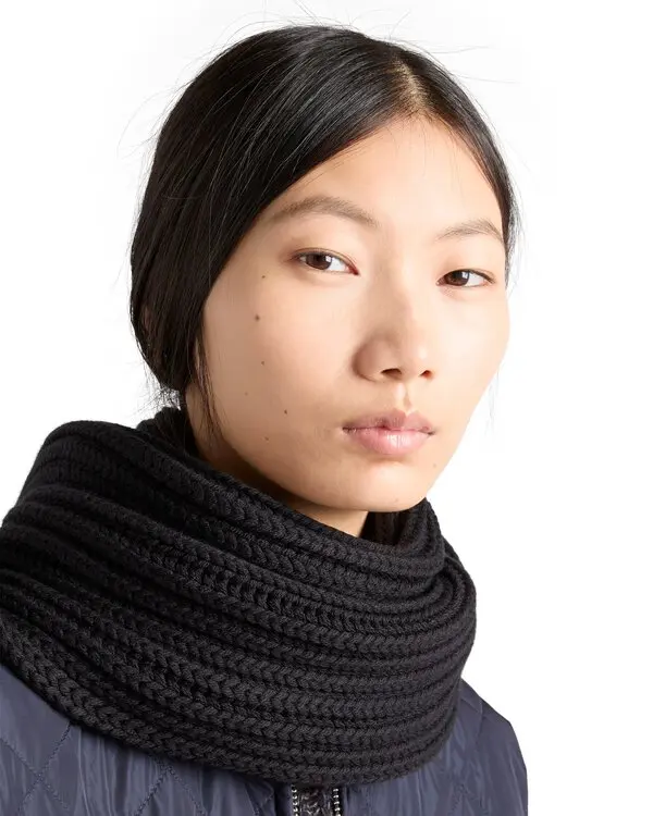 Prada Wool Scarf - Black