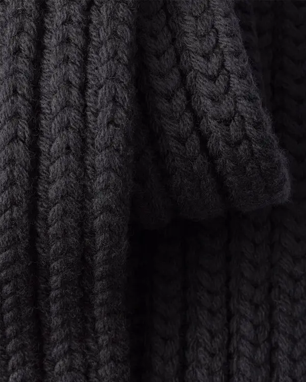 Prada Wool Scarf - Black