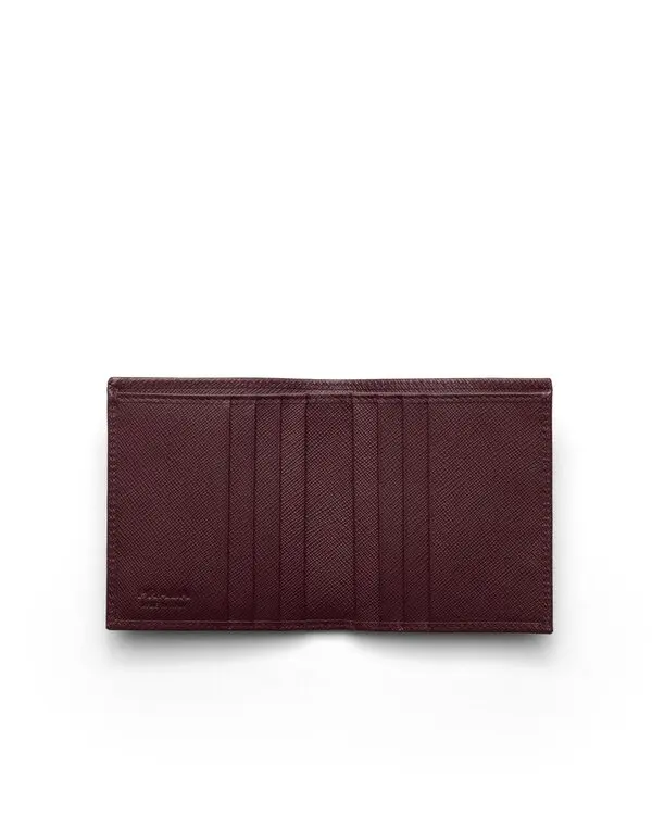 Prada Saffiano Leather Wallet - Red