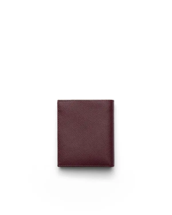 Prada Saffiano Leather Wallet - Red