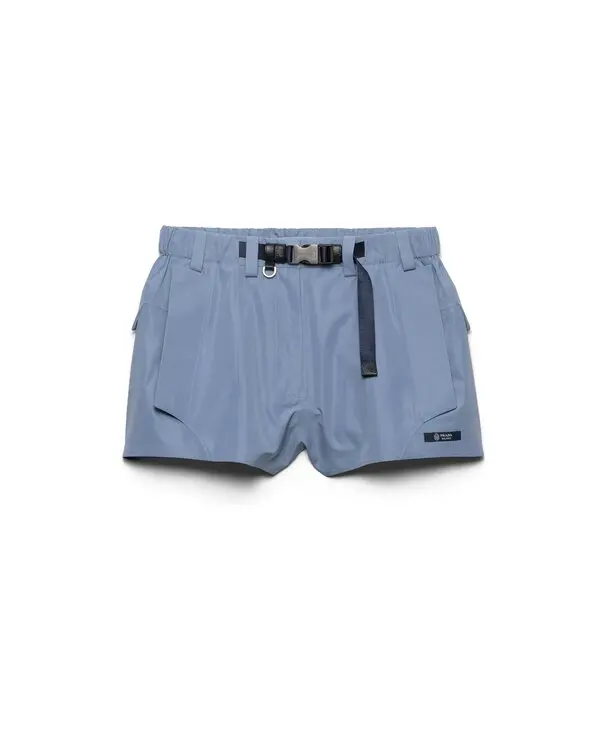 Prada Technical Fabric Shorts - Light Blue