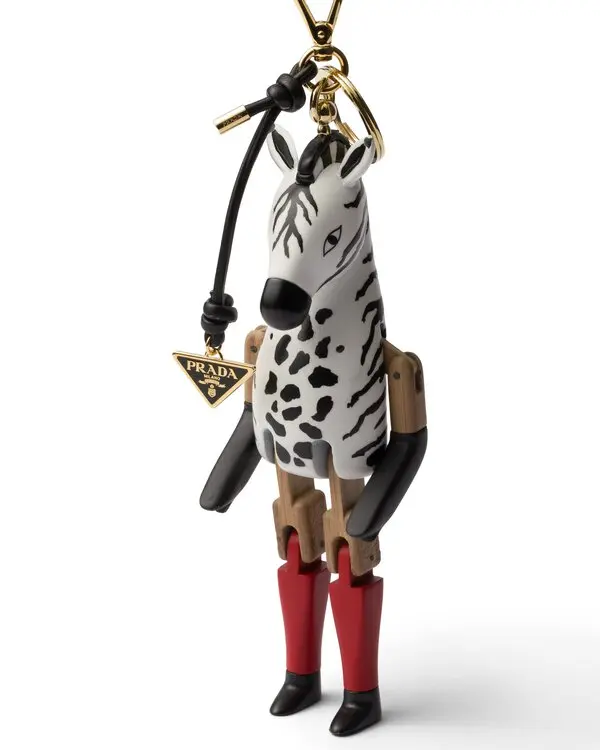 Prada Animal Key Ring Charm