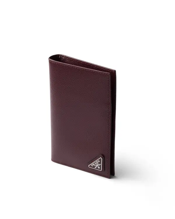 Prada Saffiano Leather Passport Holder