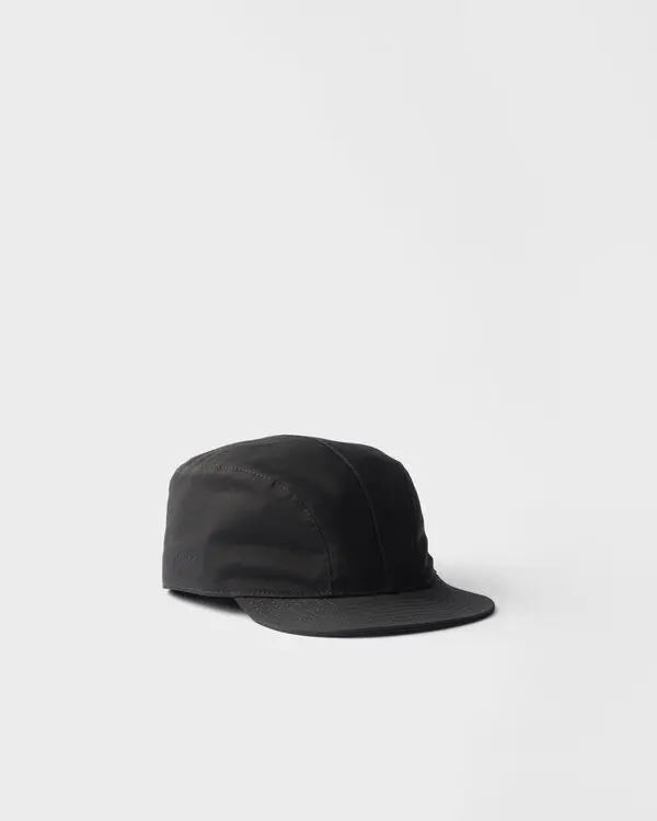 Prada Cotton Baseball Cap - Black