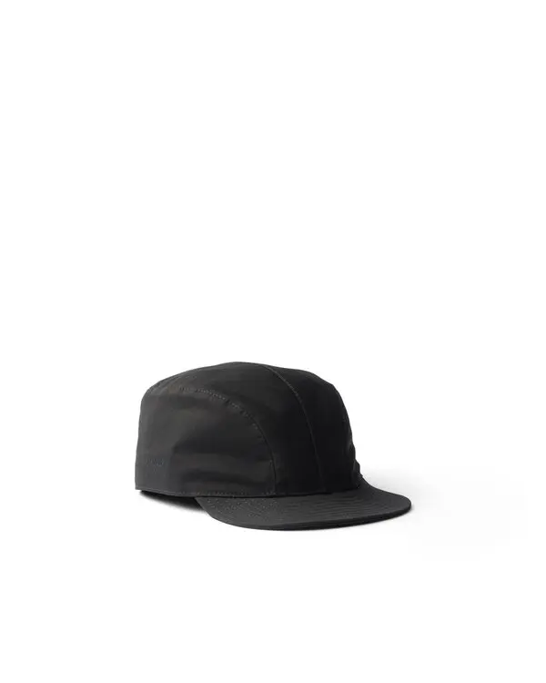 Prada Cotton Baseball Cap - Black