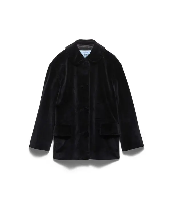Prada Single-breasted Caban Jacket