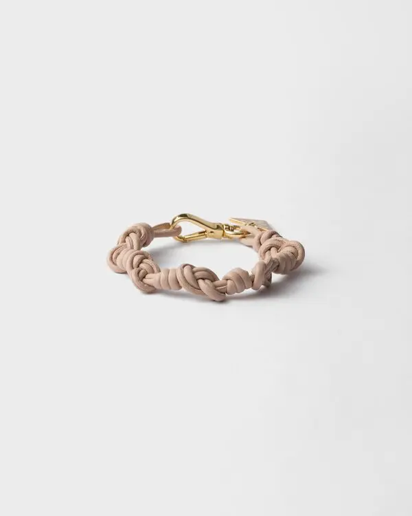 Prada Nappa Leather Bracelet - Powder Pink