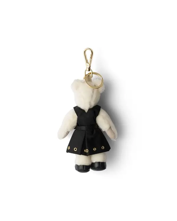 Prada Teddy Keychain Charm