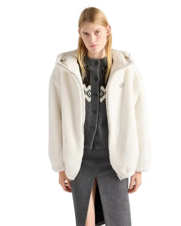 Prada Reversible Aspen Jacket - White