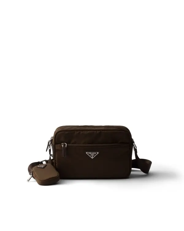 Prada Re-nylon Shoulder Bag - Brown