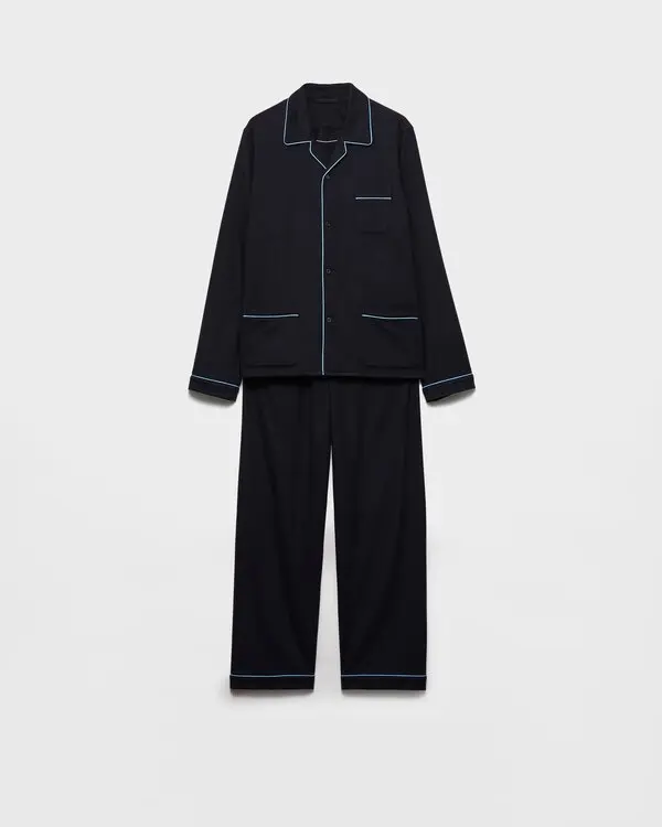 Prada Cashmere Pajamas - Blue