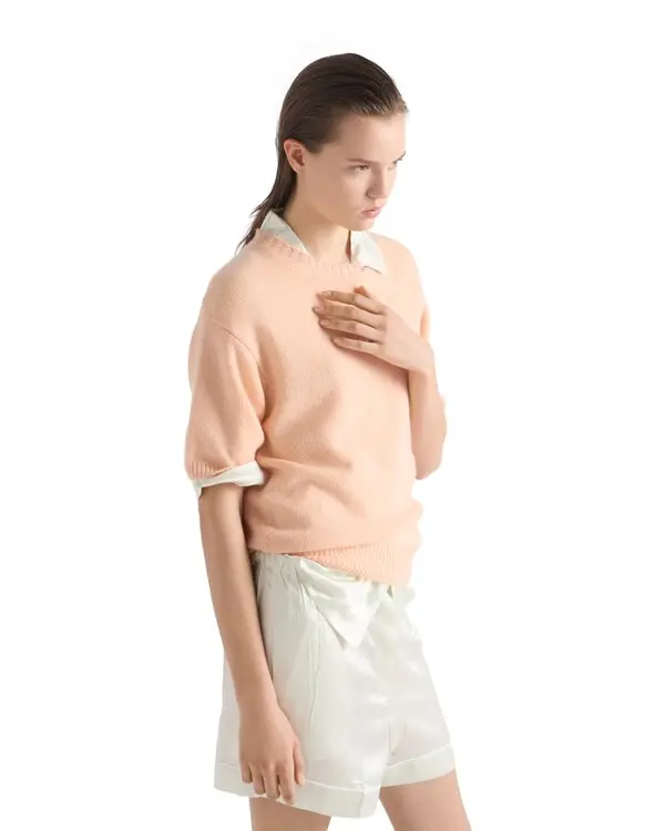Prada Crew-neck Sweater - Orange