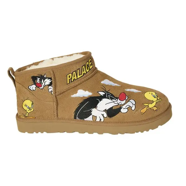 UGG Palace X Looney Tunes X Classic Ultra Mini Boot - Brown