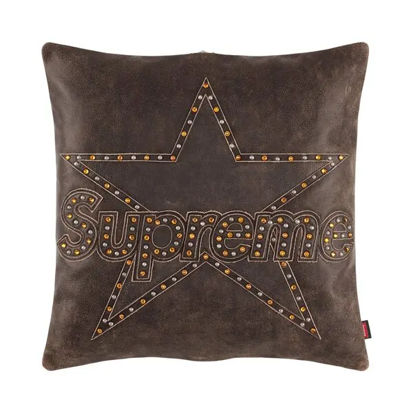 Supreme X Vanson Leathers X B.b. Simon Pillow - Brown